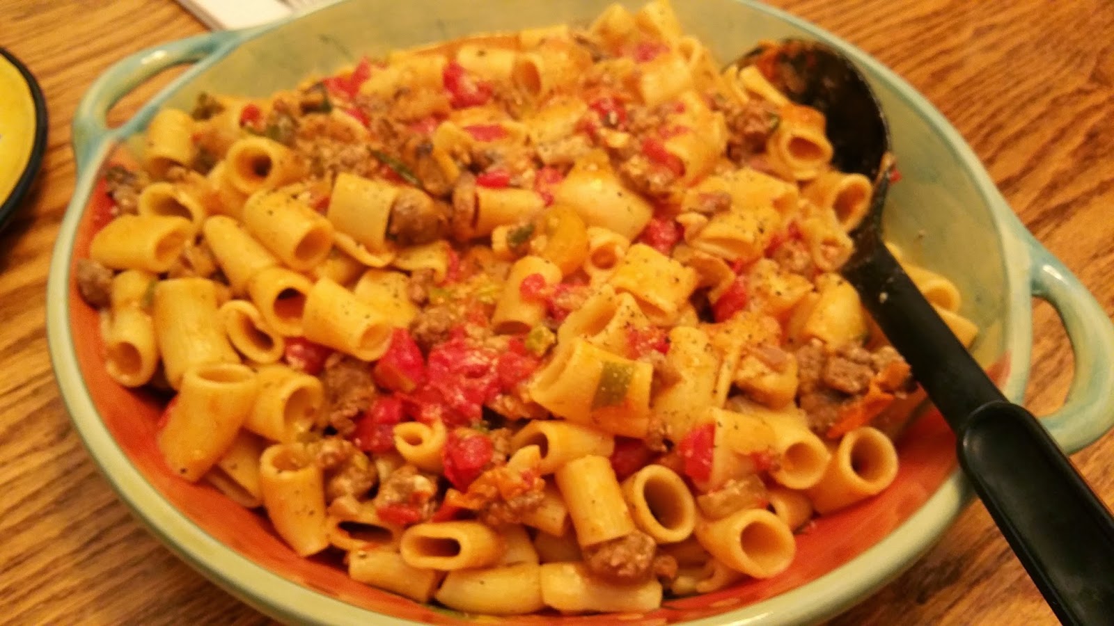 Living Dangerously: Lamb Merguez Sausage Rigatoni - Recipe